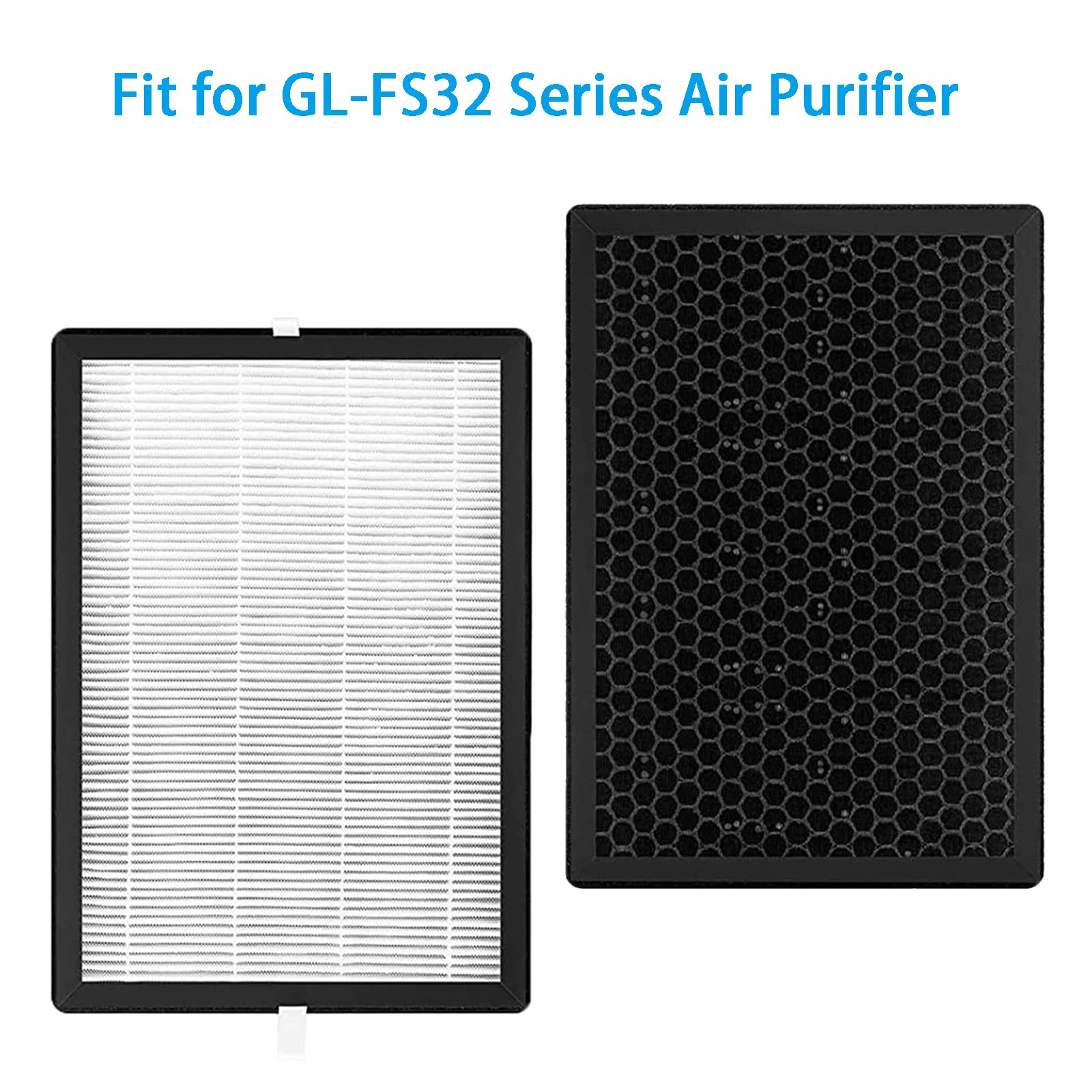 GL-FS32 Replacement Filter, 3-in-1 Air Filter Kit Compatible with GL-FS32 Air Purifier
