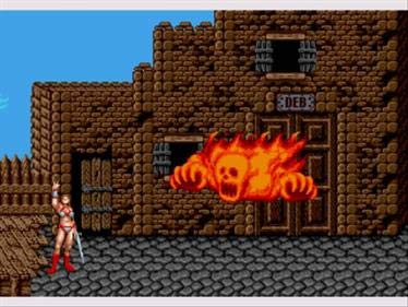 Golden Axe (Sega Genesis / Mega Drive) - Reproduction Video Game Cartridge with Clamshell Case and Manual