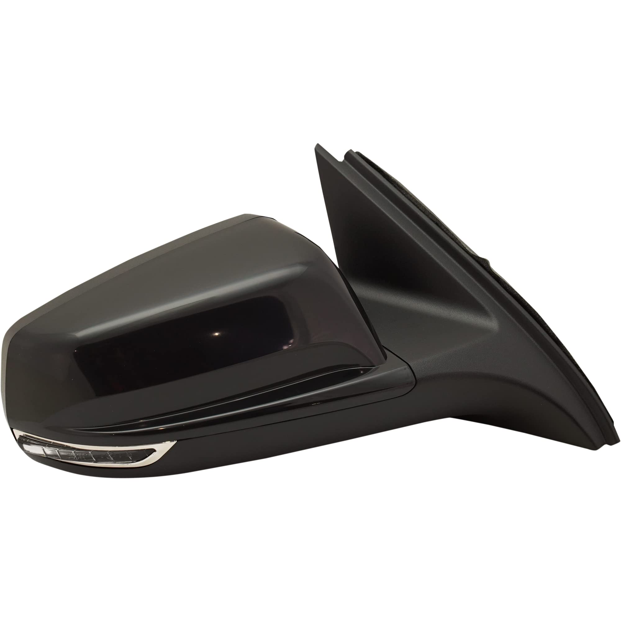 Kool Vue Driver & Passenger Side Power Heated Mirrors for Chevrolet Malibu 2014-2015 With Signal Light, Blind Spot Monitor & Memory; Without Puddle Lamp & Auto-Dimming Paintable