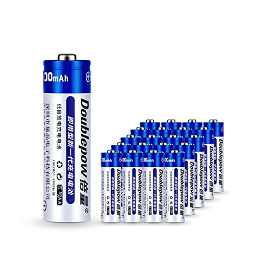 CANNOA No.5 Rechargeable Battery No.5 Battery High Capacity Microphone No.5 20-Pack High Capacity Rechargeable Battery Rechargeable Battery (Size : No.5)