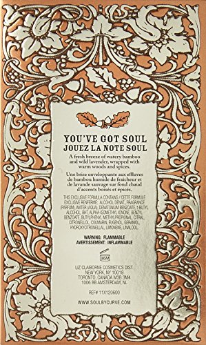 Liz Claiborne Curve Soul Men Cologne Spray, 0.5 Ounce