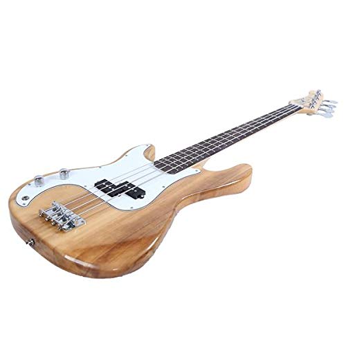 Bass Glarry GP Left-Hand Electric Bass Guitar Cord Wrench Tool Burlywood