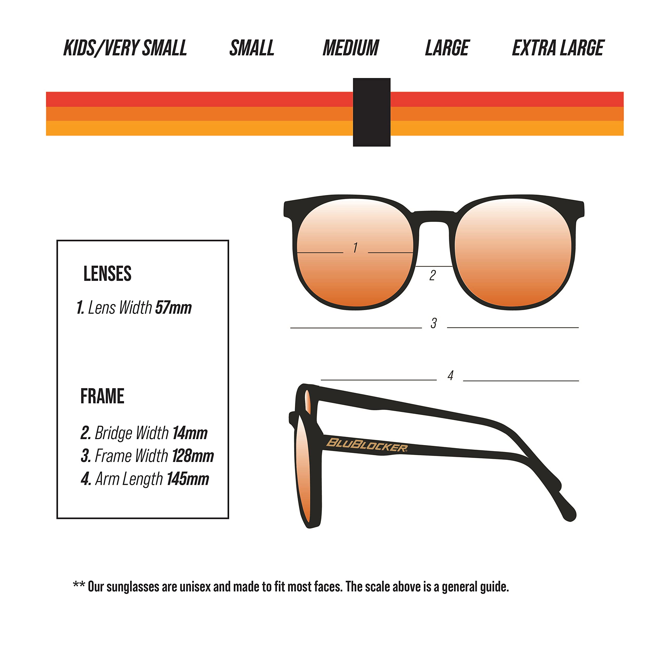 BluBlocker, Red McGill Sunglasses with Polarized Scratch Resistant Lens | Blocks 100% of Blue Light and UVA & UVB Rays | Retro | Gender Neutral - for Men, Women & Everyone | 1991K |