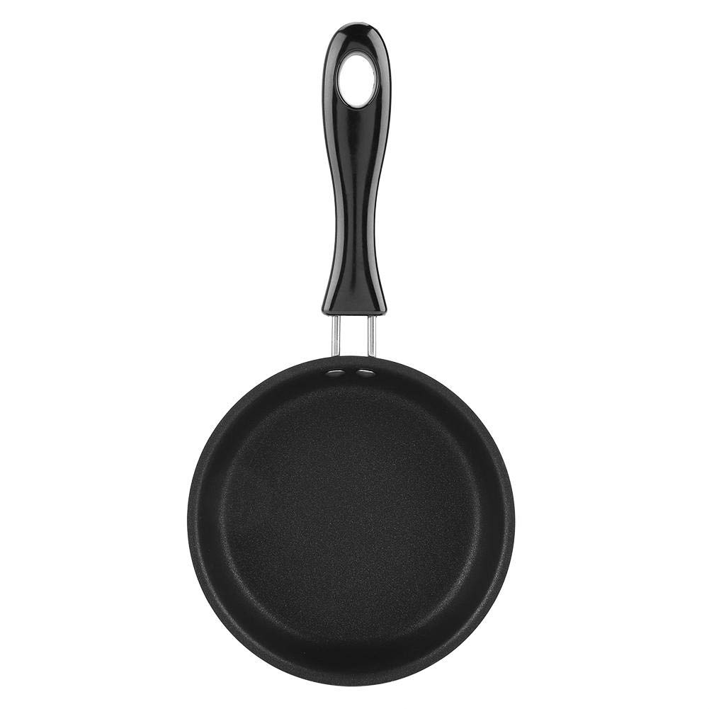 DEWIN Mini Nonstick Egg Pan Omelet Pan, 4.7” Single Serve Egg Nonstick/Skillet, Portable and Mini Nonstick Round Egg Pan for Kitchen Cooker