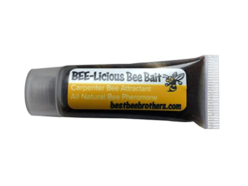Bee-Licious Bee Bait All Natural Carpenter Bee Lure Attracts More Carpenter Bees to Your Carpenter Bee Traps