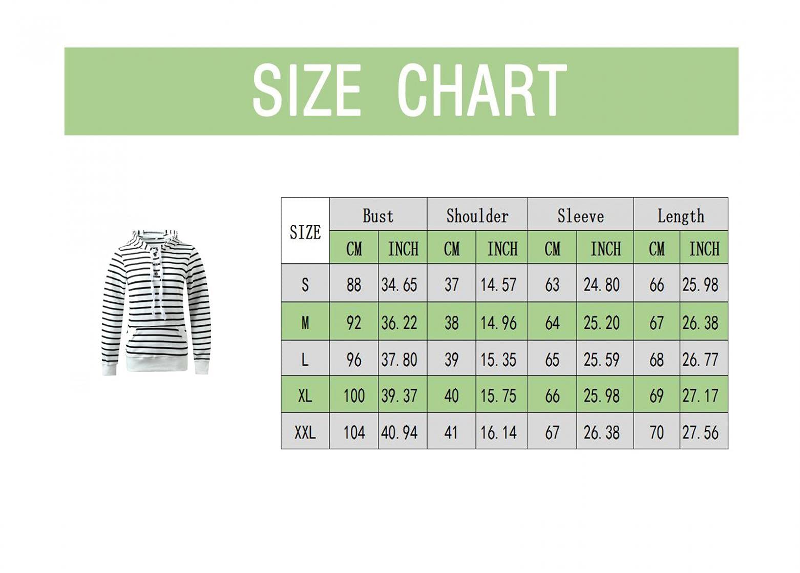Padaleks Women's Long Sleeve Striped Zip Up Sweatshirt Hoodies Stylish Loose Fit Casual Pullover Tops Outerwear