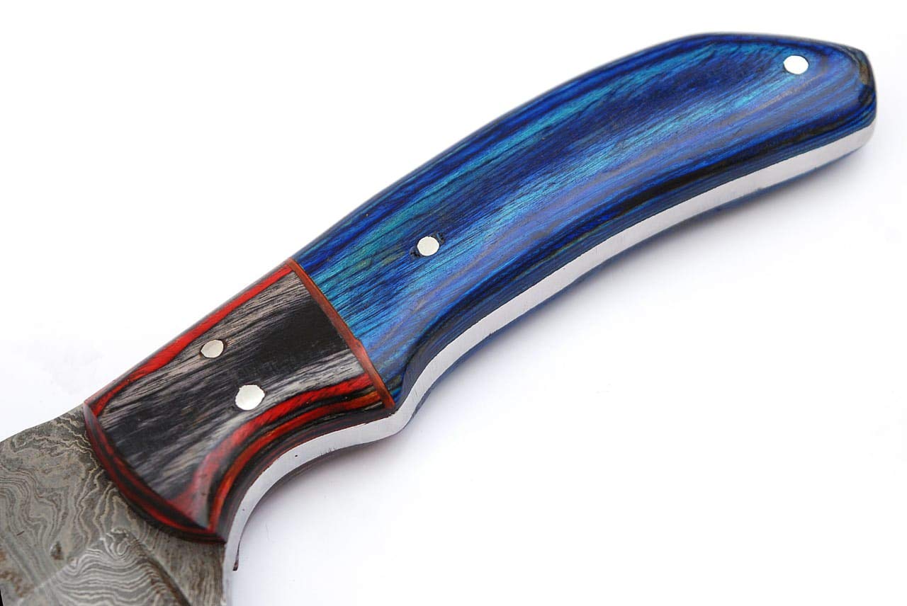 AishaTech Prime Quality Hunting Hunting Knife Diamond Wood Handle AT-2740