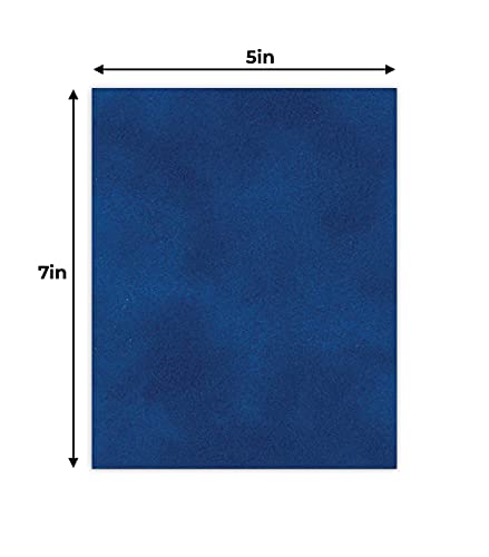 CountryArtHouse Brooke Suede Acid Free 5x7 Backing Board - Uncut Photo Mat Board - 1 Sheet
