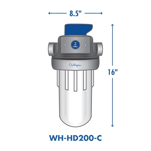 Culligan WH-HD200-C Whole House Water Filter System 1β Inlet/Outlet β Improve Tap Water Taste, Remove Sediment, Protect Appliances
