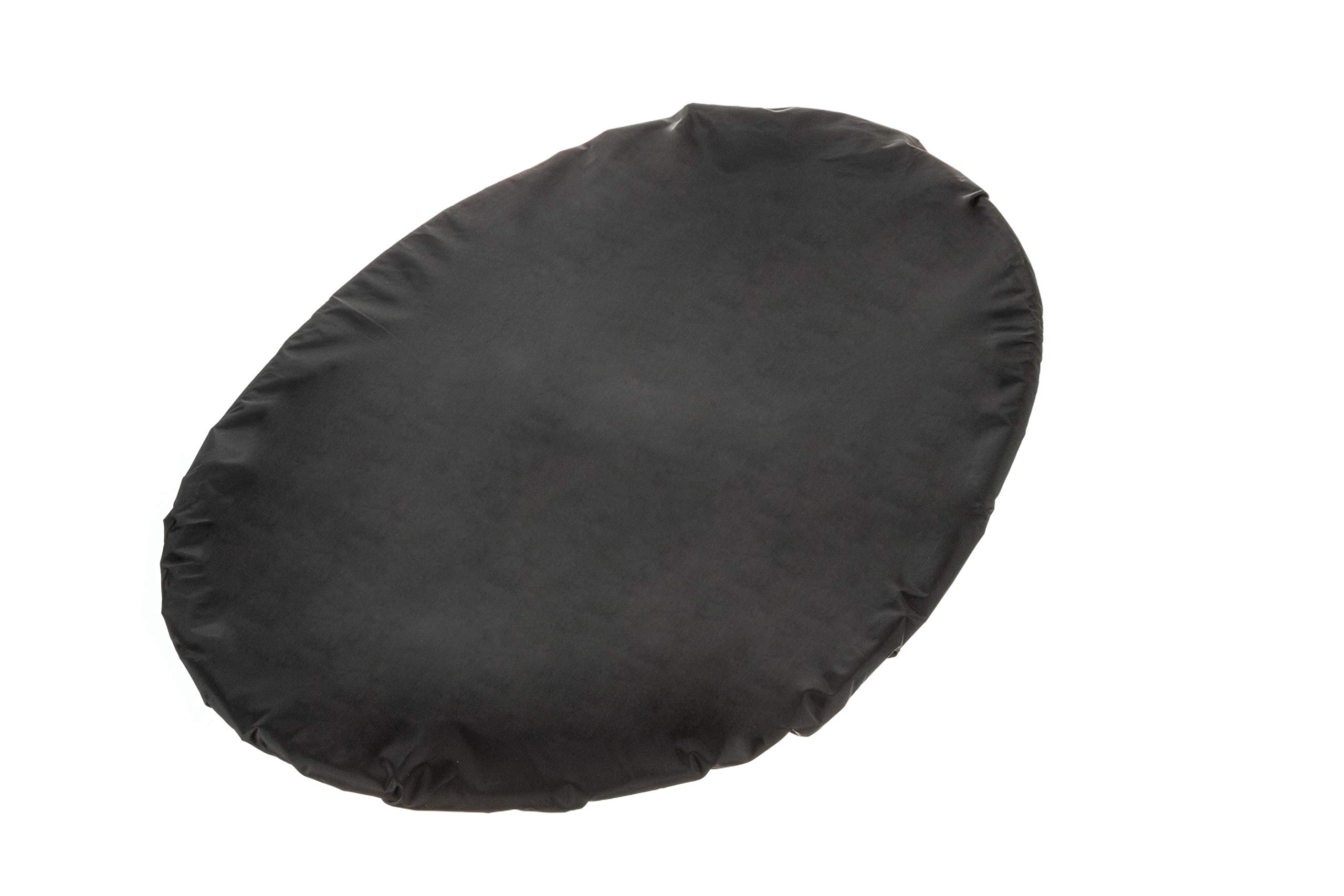 attwood 11775-5 Universal Kayak Cockpit Cover with Clips - Black Nylon, One Size
