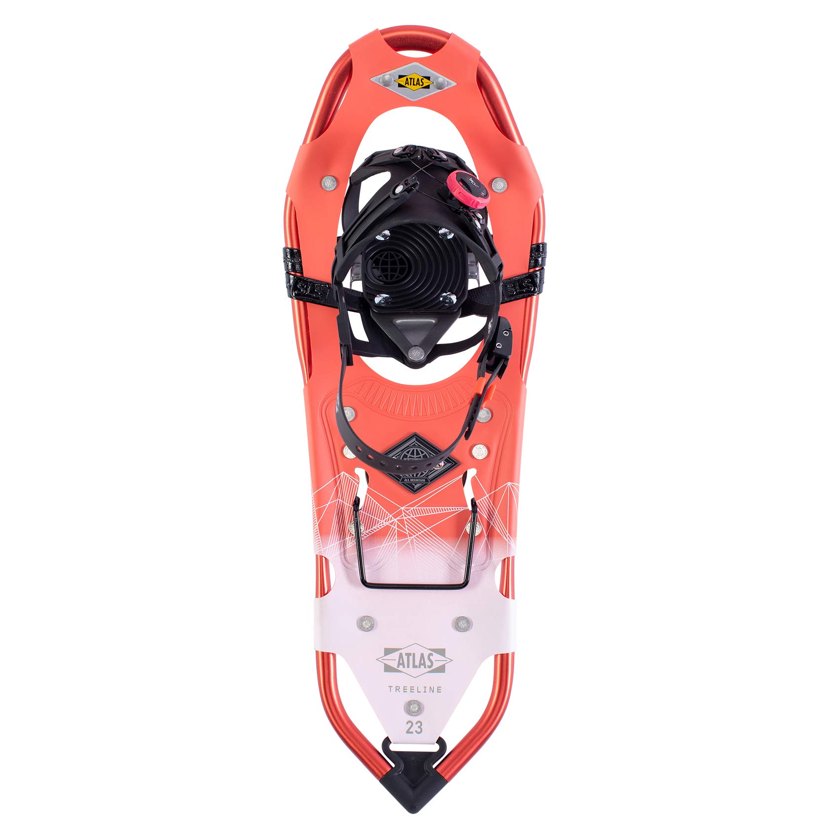 Atlas Snowshoes Treeline W, Dark Coral, 27