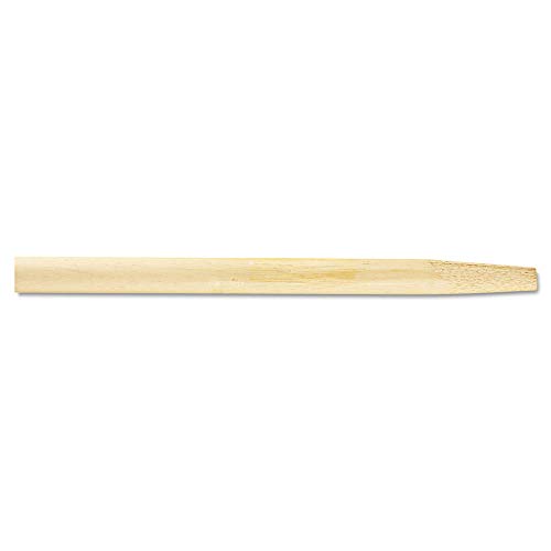 Boardwalk Tapered End Broom Handle, Lacquered Hardwood, 1.13" Dia x 54", Natural