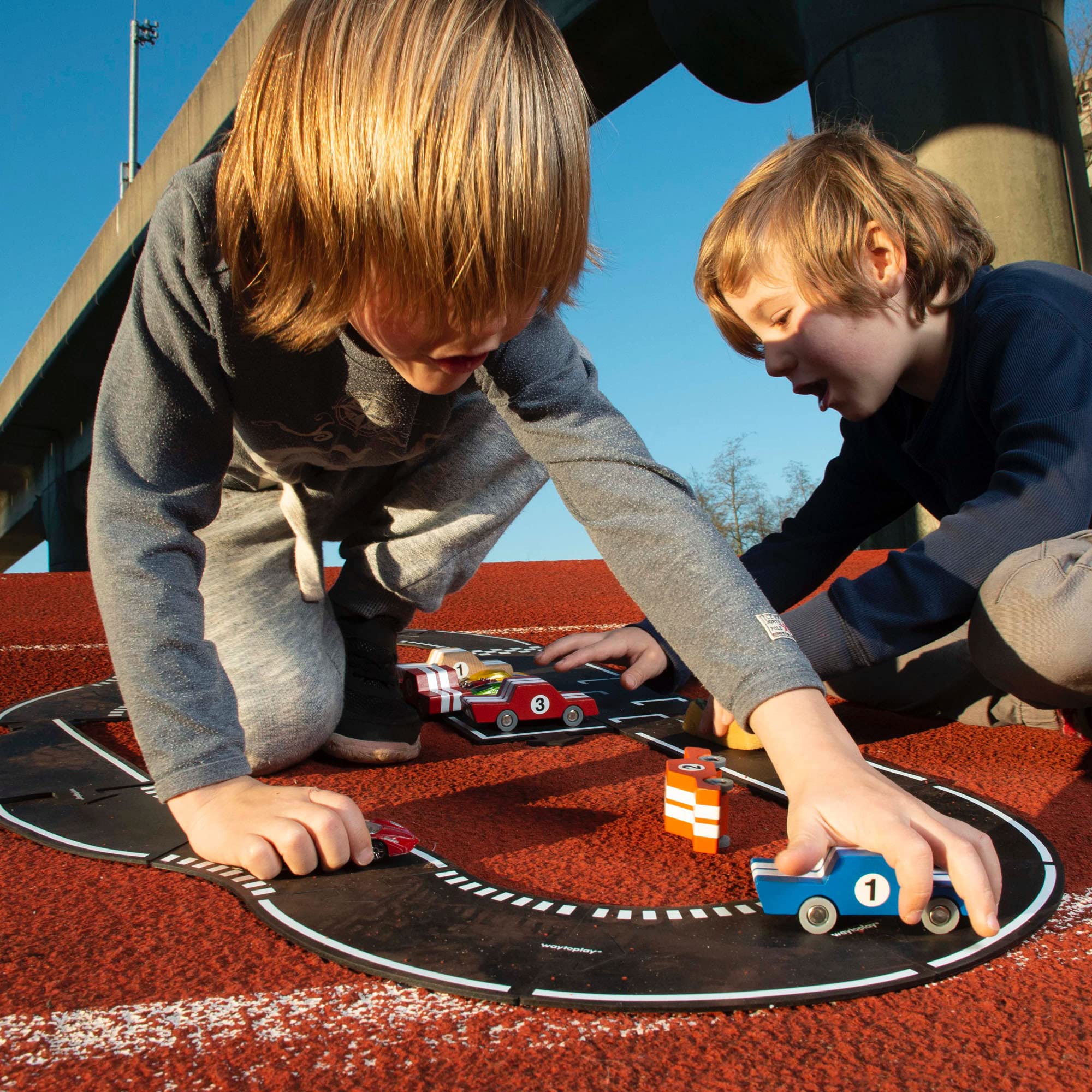 Grandprix Flexible Toy Road Set (Race Edition). The Original, Made in Europe.