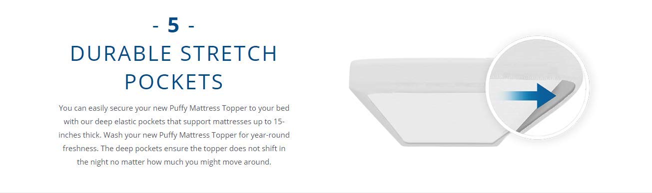 DynastyMattress Memory Foam Mattress Topper Firm (RV Queen Topper (Firm))