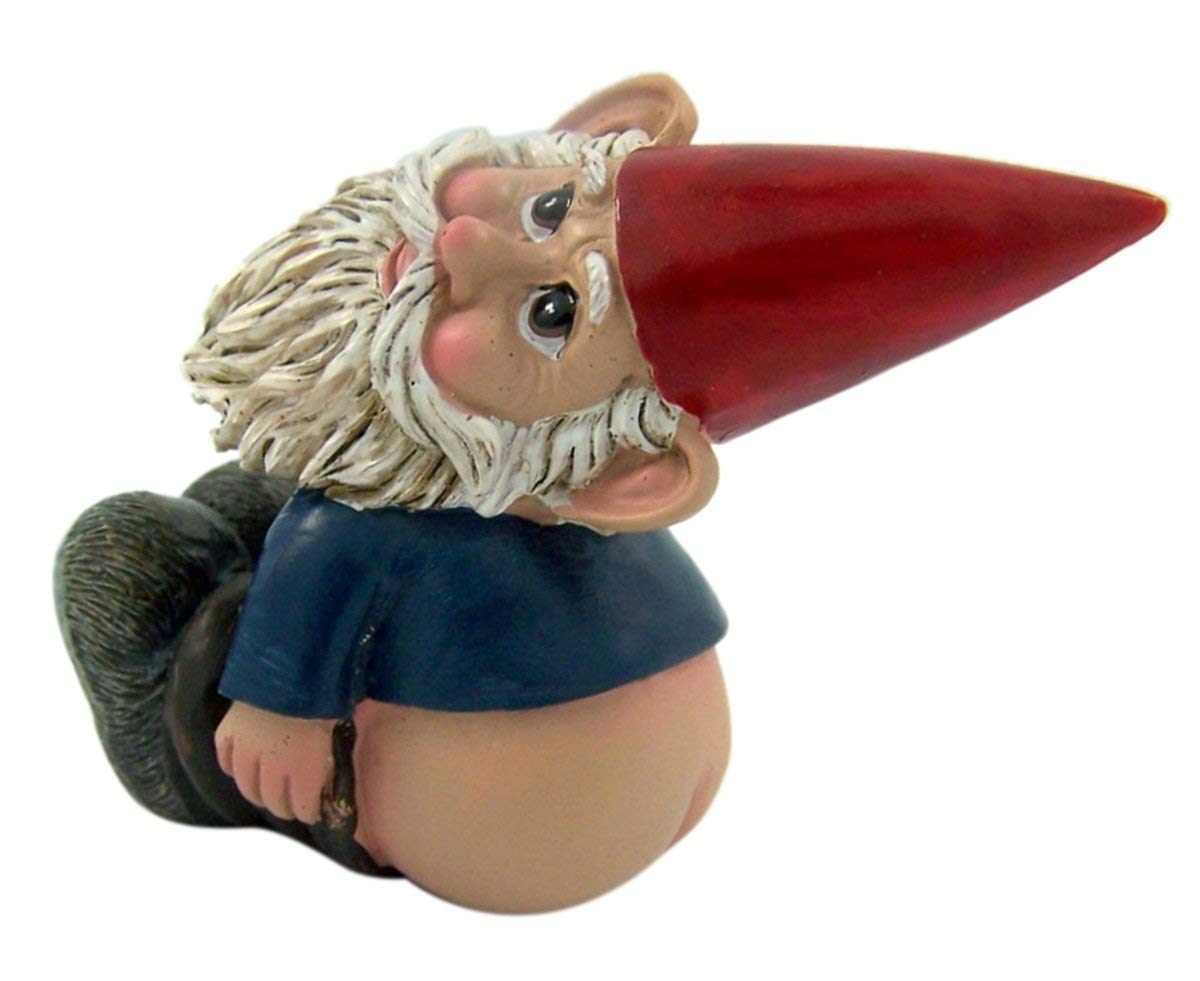 Four Naughty Gnomes Set of 4 Home Decor Statues 4 Inch