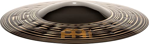 Meinl Cymbals Classics Custom Heavy Dark 18" Big Bell Ride Cymbal for Drum Set — Made in Germany — B12 Bronze, 2-Year Warranty, (CC18HBBDAR)