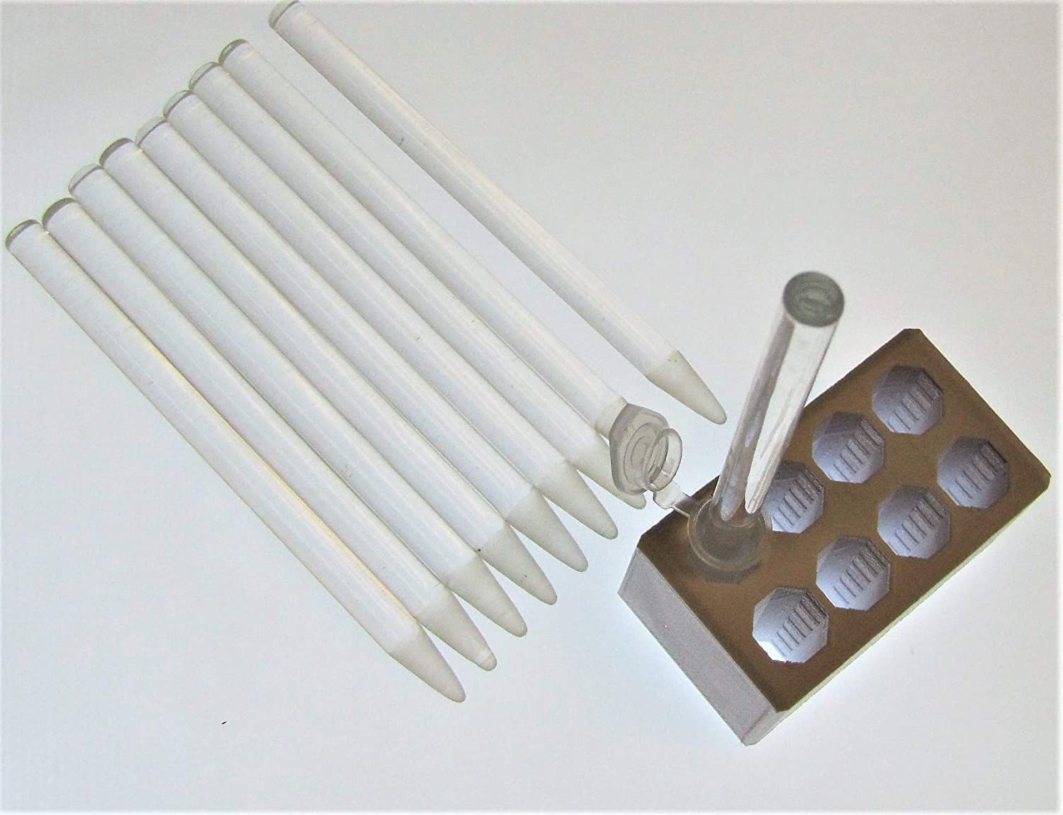 Glass Pestle for 1.5 Ml Microcentrifuge Tube, Tissue Grinder, Mini Homogenizer, Pack of 10