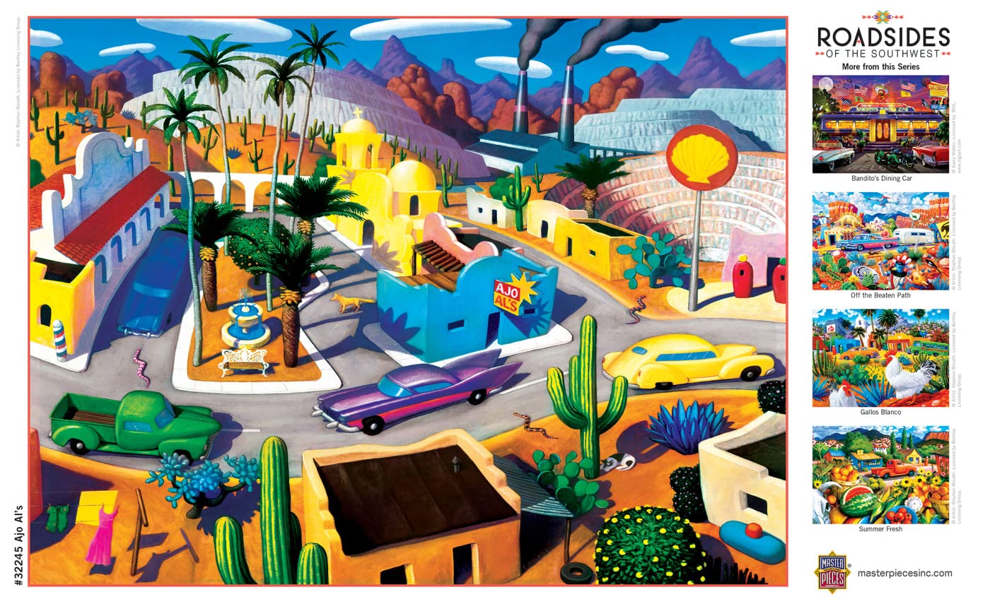 MasterPieces 550 Piece Jigsaw Puzzle for Adults and Family - The Land of AZ - 18"x24"