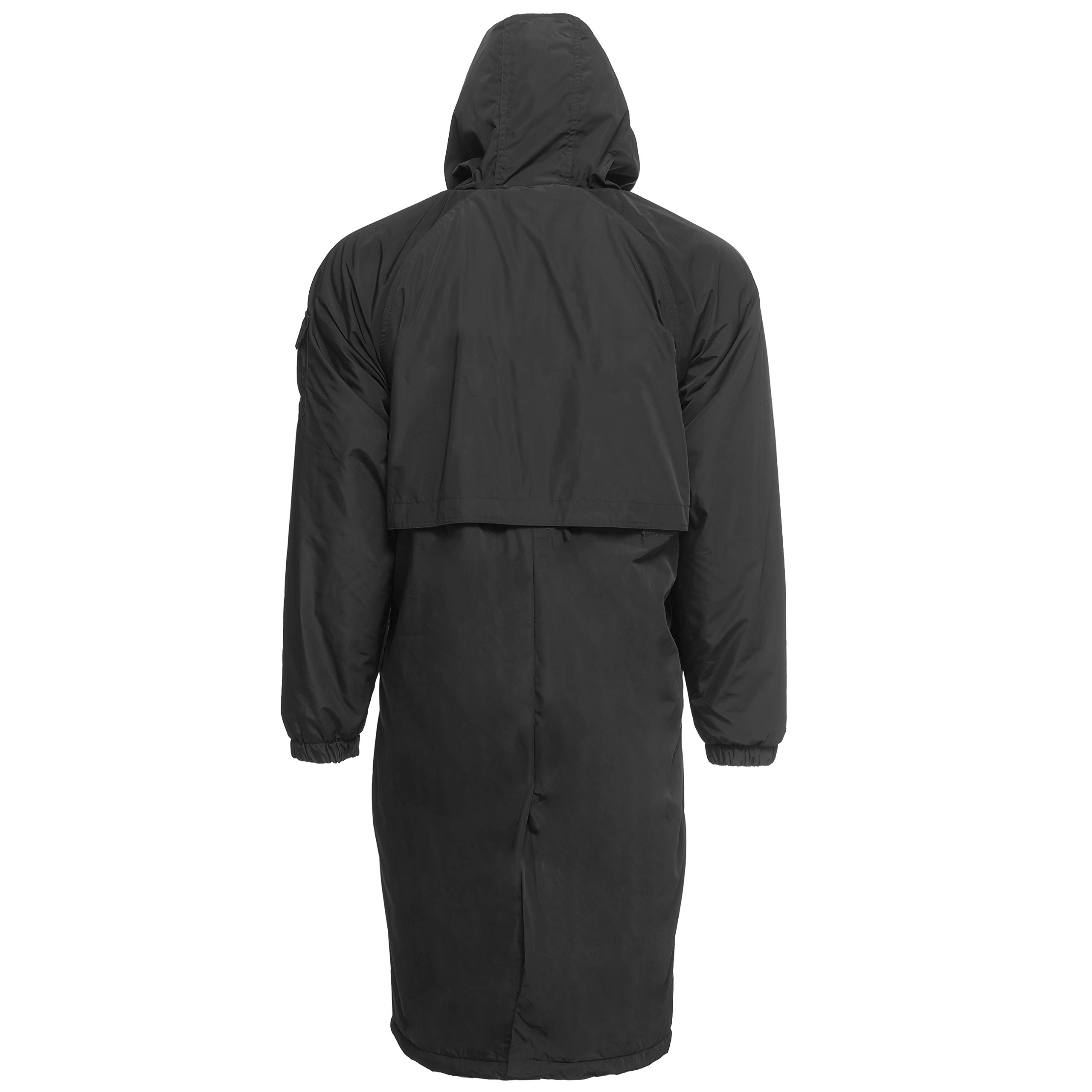 BLARIX Swim Parka (Black, Large)