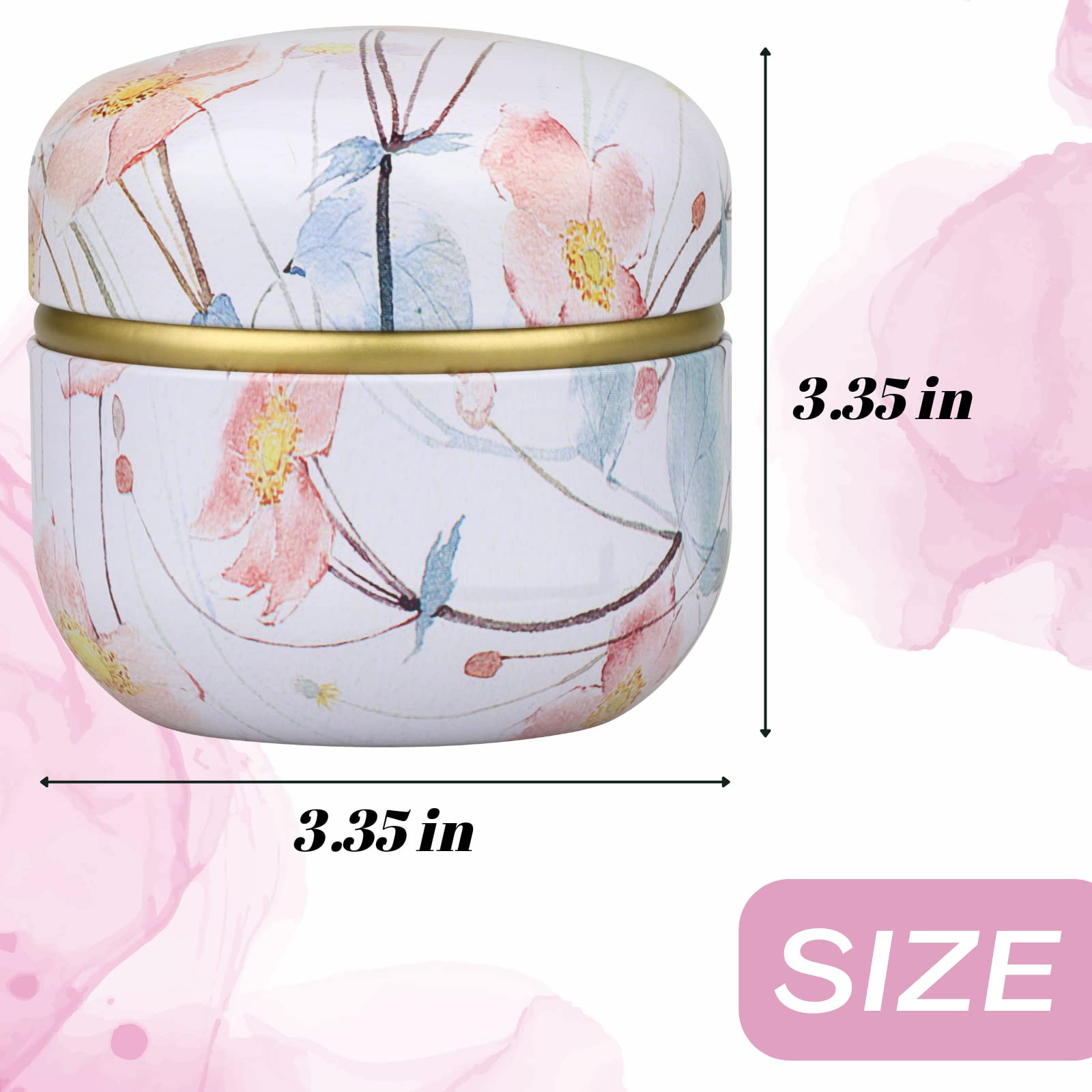 Body Powder Container with Powder Puff, Baby Women Powder Puff Container for Dusting Powder, Bath, Travel (Princess)