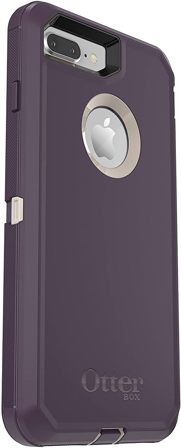 OtterBox Defender Series Case for iPhone 8 PLUS & iPhone 7 PLUS (ONLY) Case Only - Non-Retail Packaging - Night Purple/Pale Beige