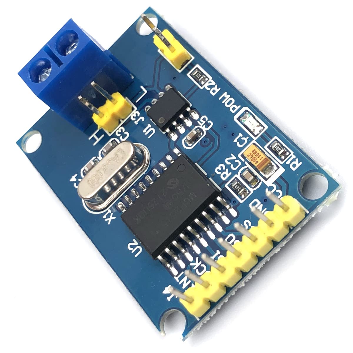 FainWan 2pcs MCP2515 CAN Bus Module TJA1050 Receiver SPI Module Compatible with Ard-uino AVR