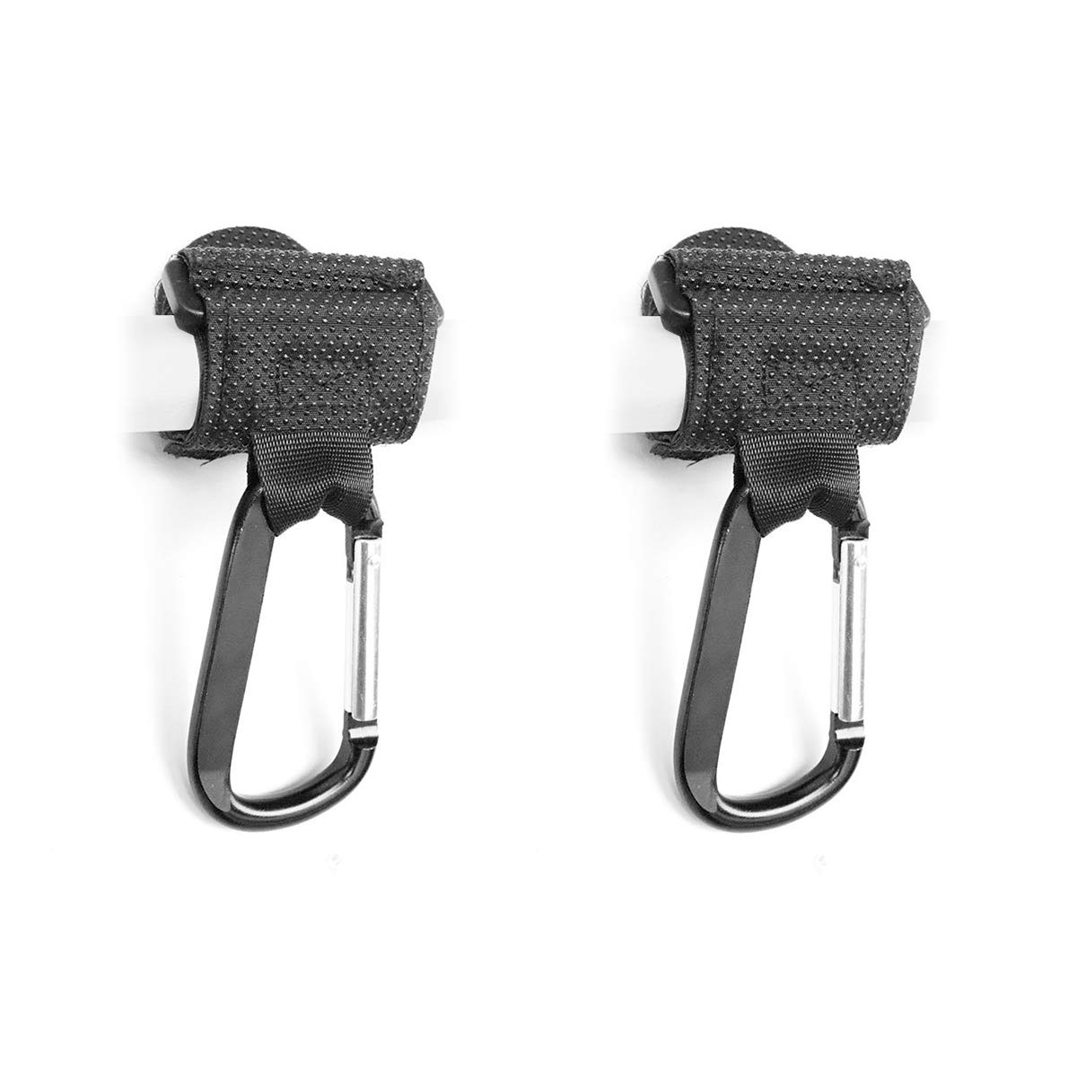 Baby Carriage Hook, 2Pack Metal Stroller Clip for Hang Shopping Bags