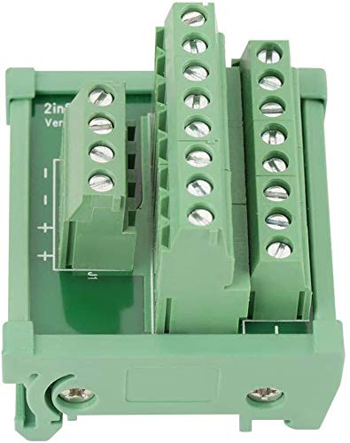 ZYM119 Module Card 2 to 8 Output Module Breakout Card DIN Rail and Panel Mount Power Distribution Circuit Board