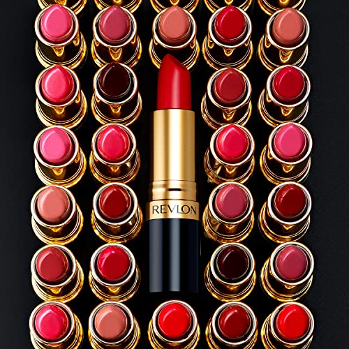 Revlon Super Lustrous Lipstick, Creamy Formula For Soft, Fuller-Looking Lips, Moisturized Feel, 745 Love Is On, 0.15 oz