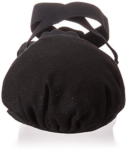 Bloch womens Pro Elastic dance shoes, Black, 6.5 Wide US