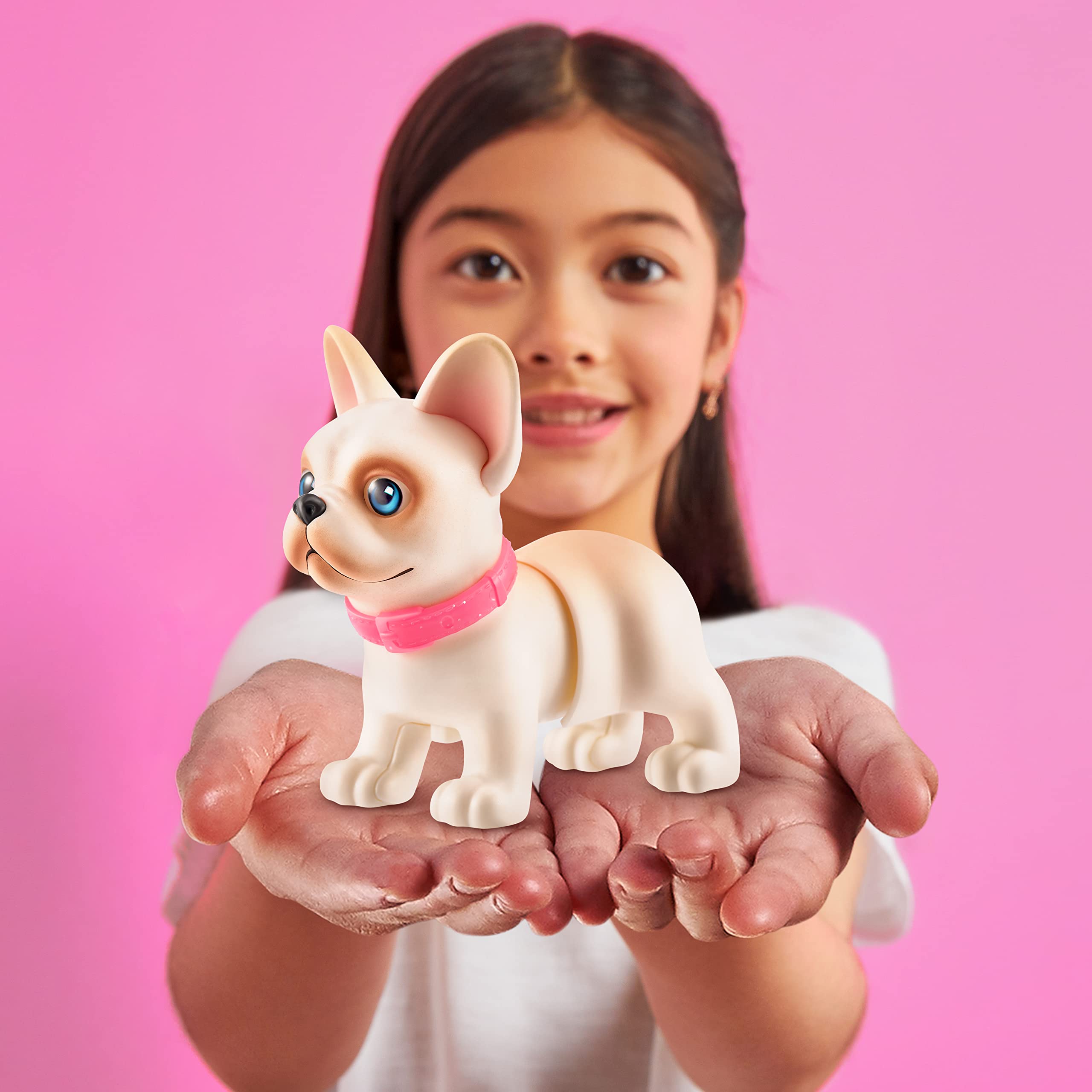Pets Alive Booty Shakin' Pups (Frenchie & Dachshund) by ZURU 2 Pack Interactive Mini Dog Toys That Walk, Waggle, and Booty Shake, Electronic Puppy Toy for Kids and Girls