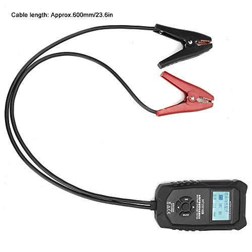 Battery Tester HT2018B Digital Car Battery Load Tester Automotive Battery Charging Test Analyzer 6V/12V/24V with LCD Display
