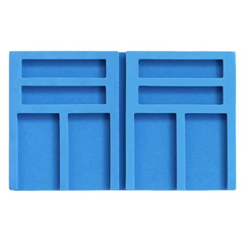 Diamond Painting Accessories Tray Organizer β pigpigboss Diamond Painting Storage Tray Multi-Boat Holder Tray Jar Containers for Diamond Painting Tools Kits Storage Containers for Rhinestones