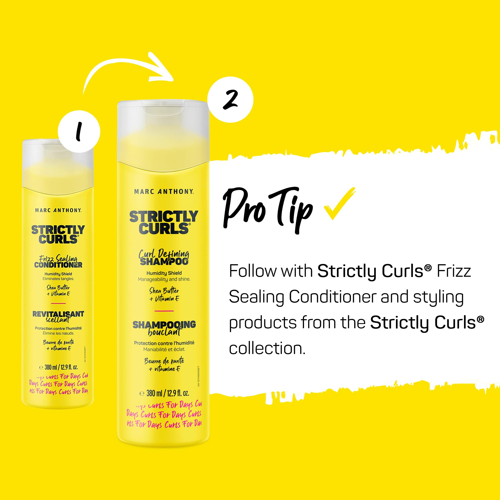 Marc Anthony Strictly Curls Curl Defining Shampoo, 12.9 Ounces (129319)