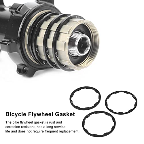 Bike Flywheel Gasket, Bike Washer Spacer Portable Easy Installation Quick Disassembly for Mountain Bikes for Road Bikes