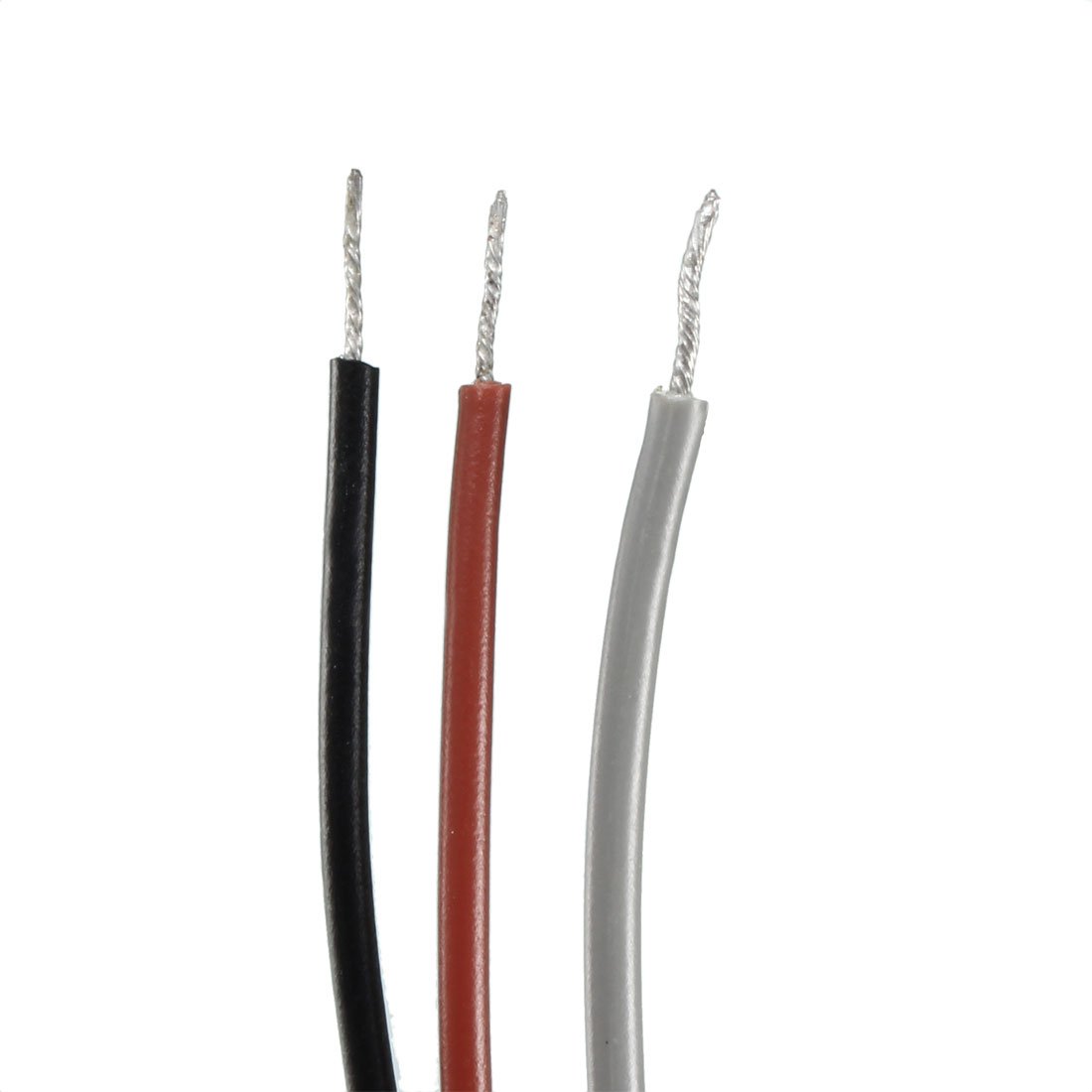 uxcell Rolling Door Contact Magnetic Reed Switch Alarm with 3 Wires for N.O./N.C. Applications MC-52