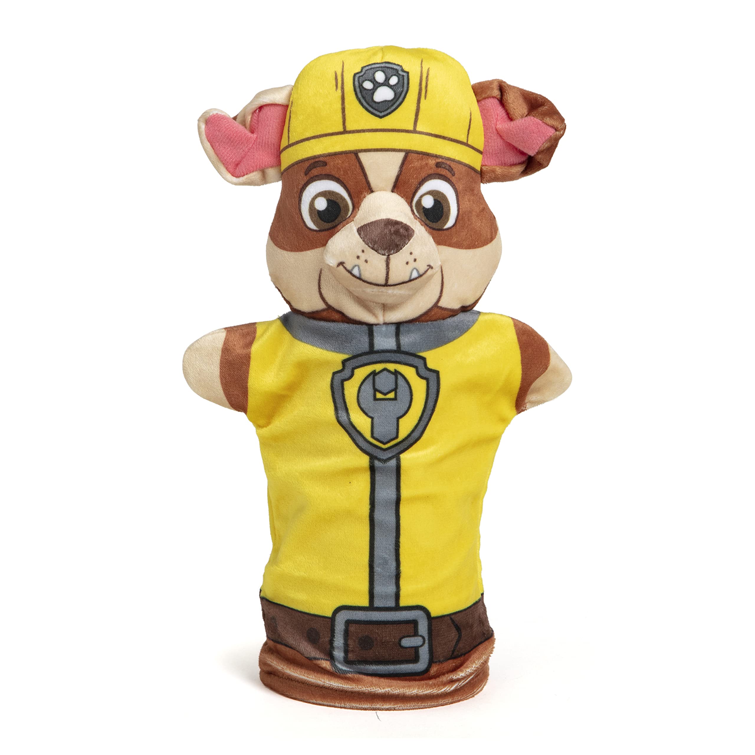 Melissa & Doug PAW Patrol Hand Puppets (4 Puppets, 4 Cards) - PAW Patrol Puppets Pretend Play for Kids