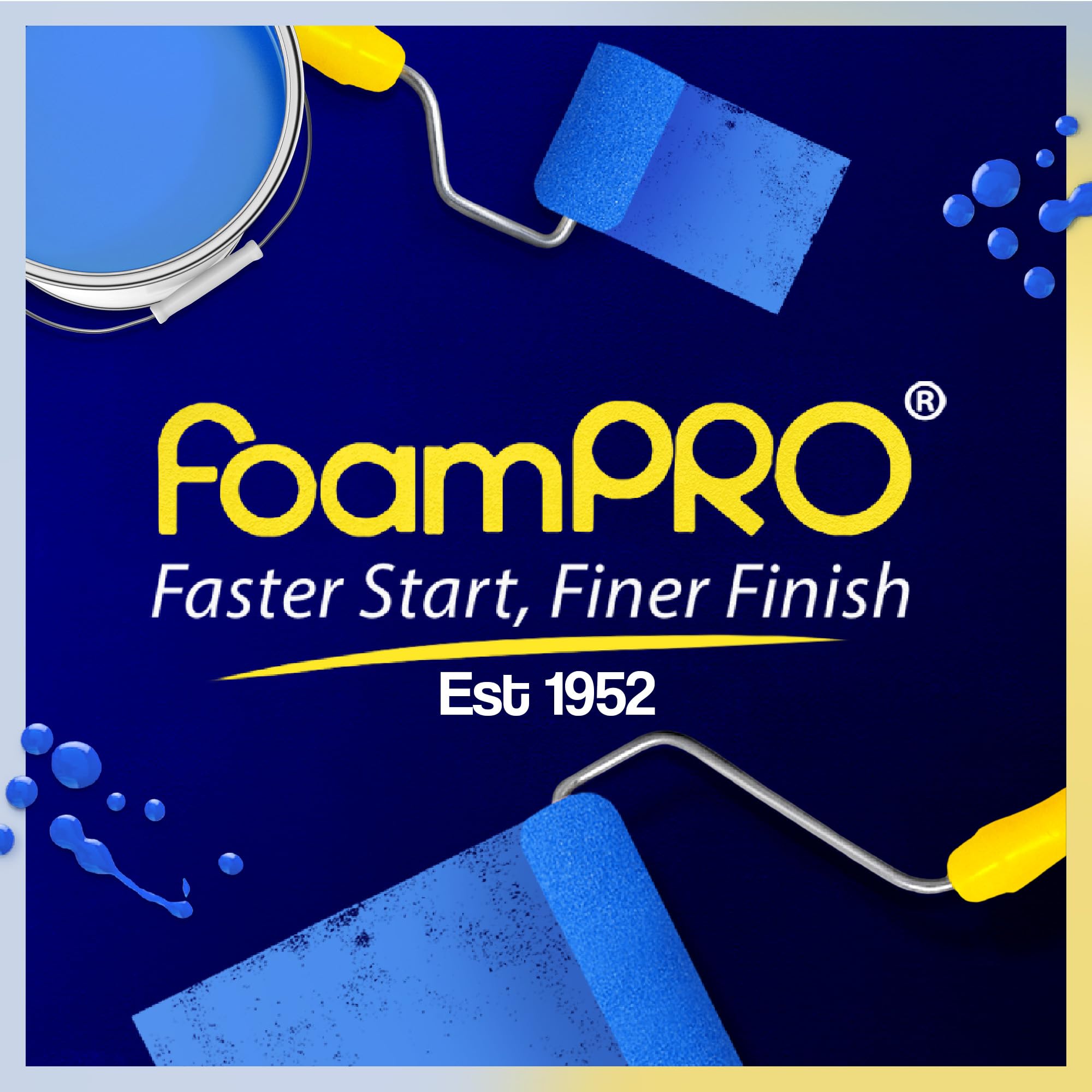 Foampro 149 Tape Cap Compact Tape Dispenser, 3-Pack for 1”, 1 1/2” and 2” Masking and Painter’s Tape | DIY Painting Accessories | Tape Corners, Create Labels, Arts & Crafts Projects & More!