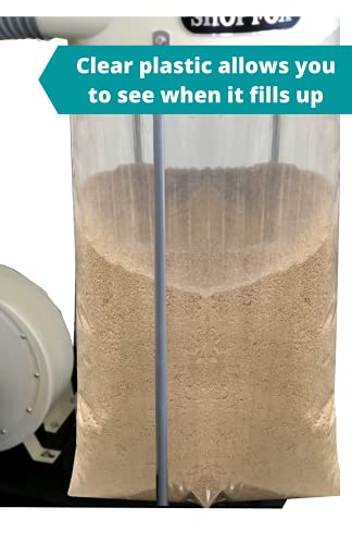Buckeye Farms Dust Collector Bags Compatible with Shop Fox Dust Collector Bags | 5 Pack | Made in USA