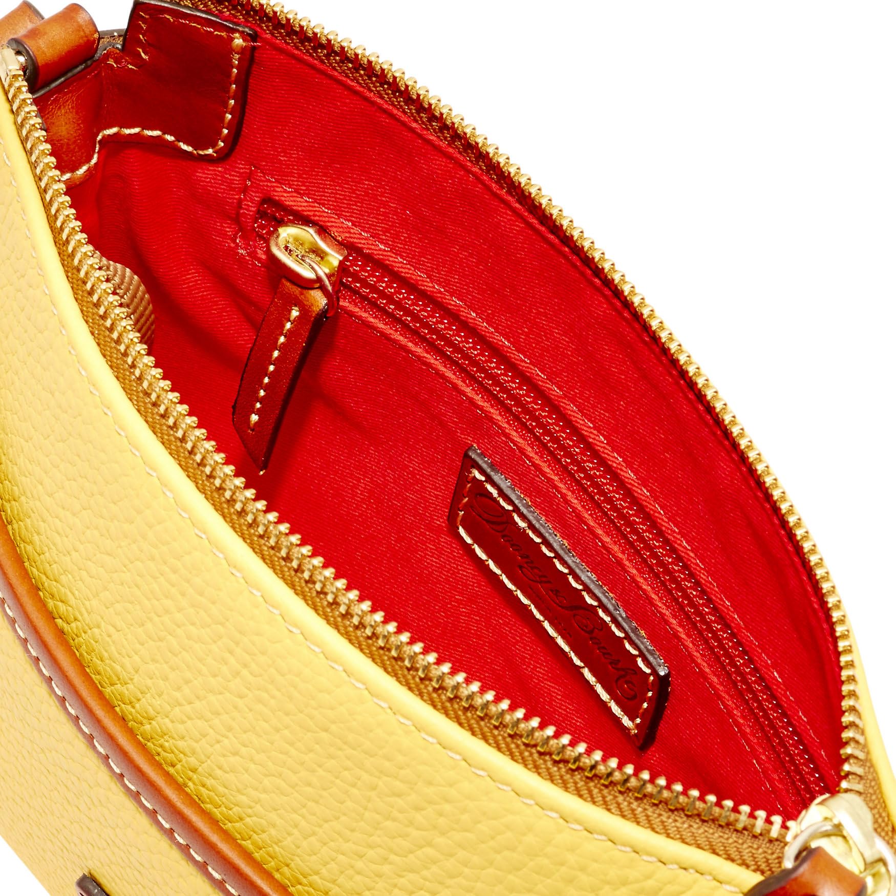 Dooney & Bourke Handbag, Pebble Grain Ginger Crossbody - Wine