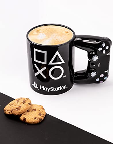 PlayStation Mug Gaming Remote Controller Handle 16oz Cup Game Gift