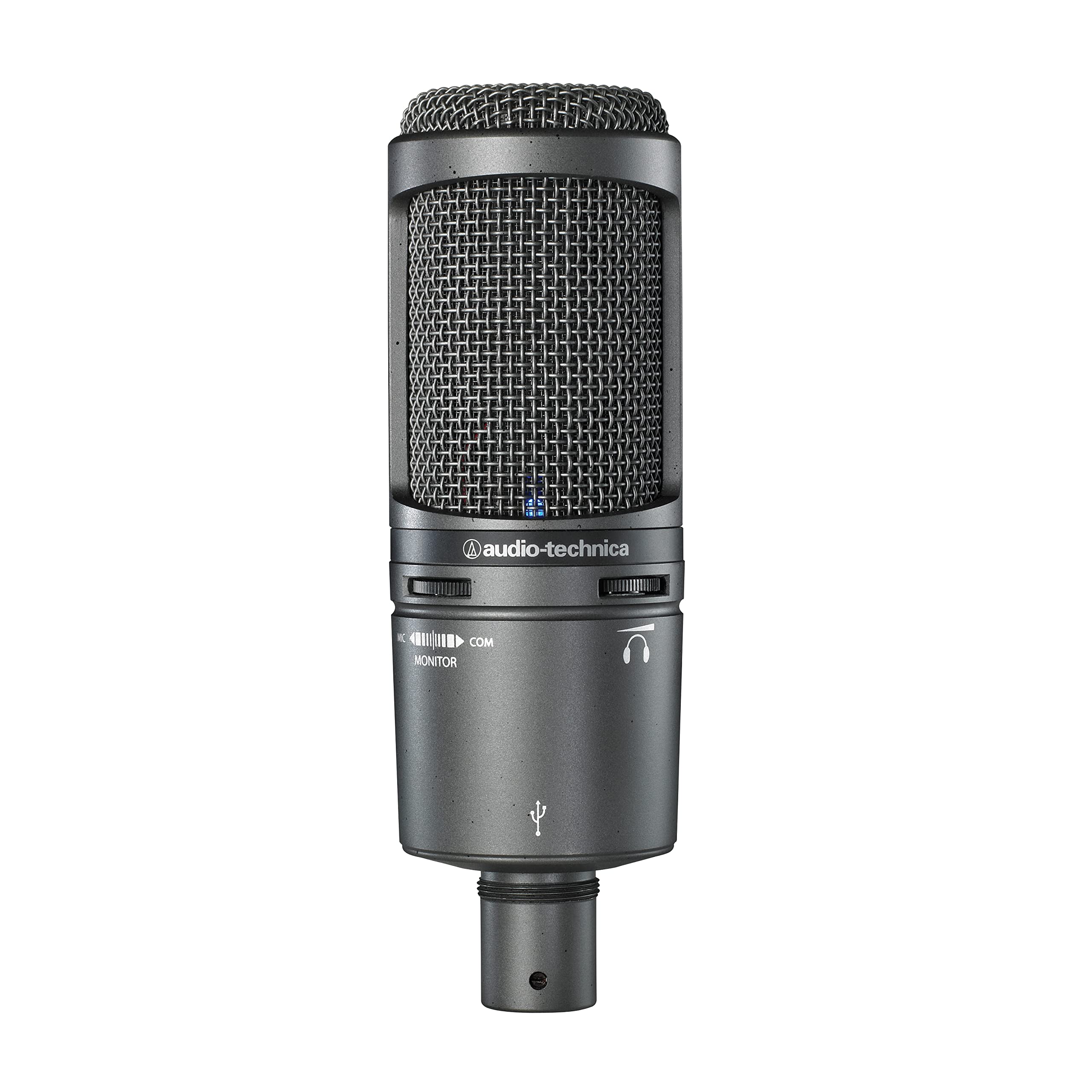 Audio-Technica AT2020USB+ Cardioid Condenser USB Microphone, Black