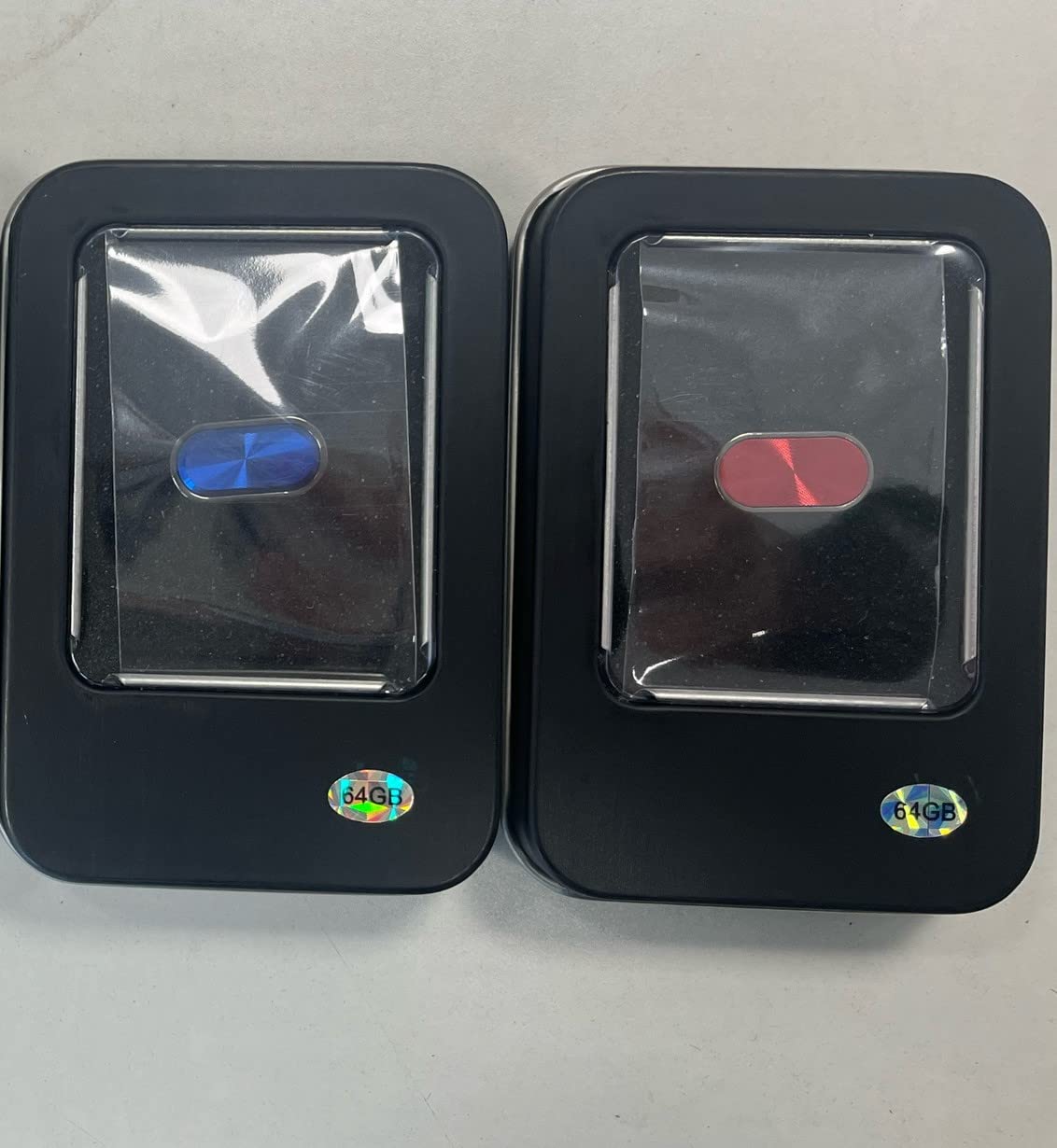 Brand: Akxesoriez 64GB Mini Flash Drive Pendrive Metal Button Car U Disk Memory Stick USB 3.0 Short UDP Udisk Chip Flash 16GB 32GB 64GB (64GB) (Red 64GB)