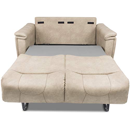 THOMAS PAYNE 379929 Grantland Doeskin 60" Trifold Sofa