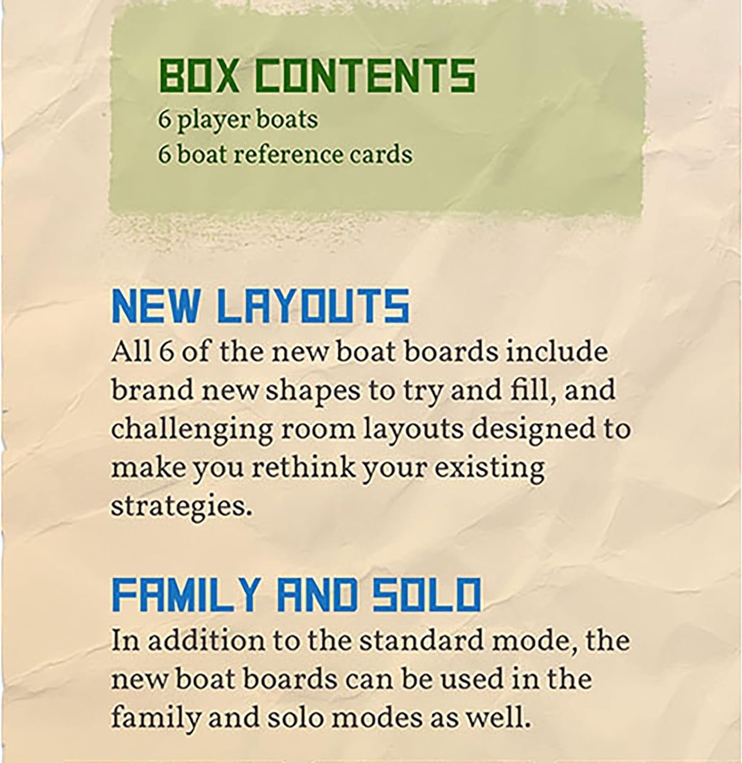GTS Distribution The Isle of Cats: Boat Pack Expansion - Boardgame, Ages 8+