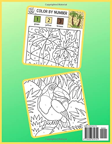 Paint By Numbers for Kids Nature Ages 4-8 - Paint By Number Coloring Book for Kids