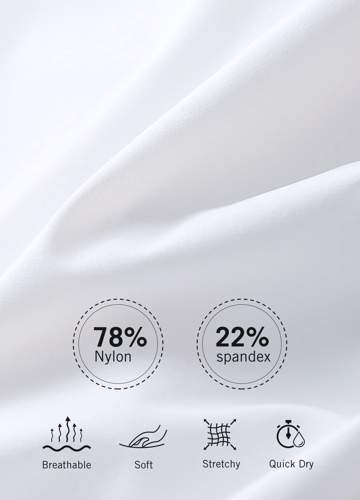BALEAF Women's Tennis Dress with Shorts Built-in Bra Athletic Workout Dress Pockets Adjustable Strapss White XS