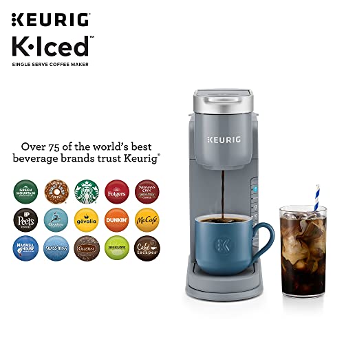 Keurig K-Iced Single Serve Coffee Maker, Gray