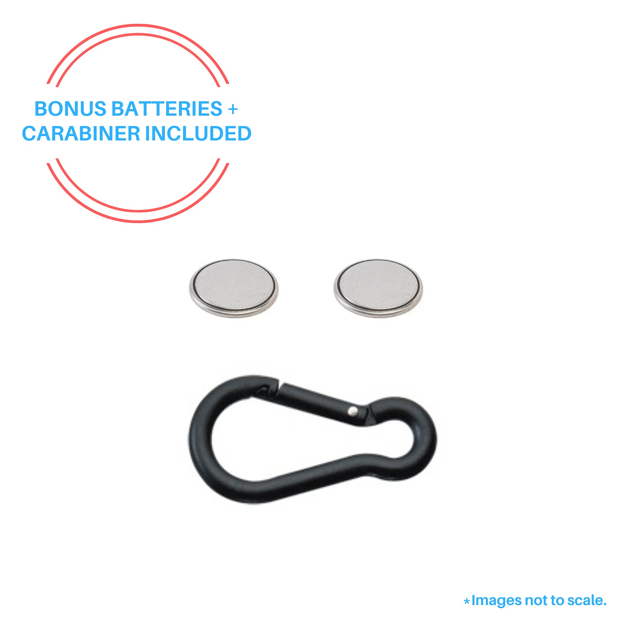 BASUĀ® eAlarm Plus 130db Emergency Alarm for Camping & Hiking, Tripwire Alarm, Bear Alarm, Perimeter Alarm