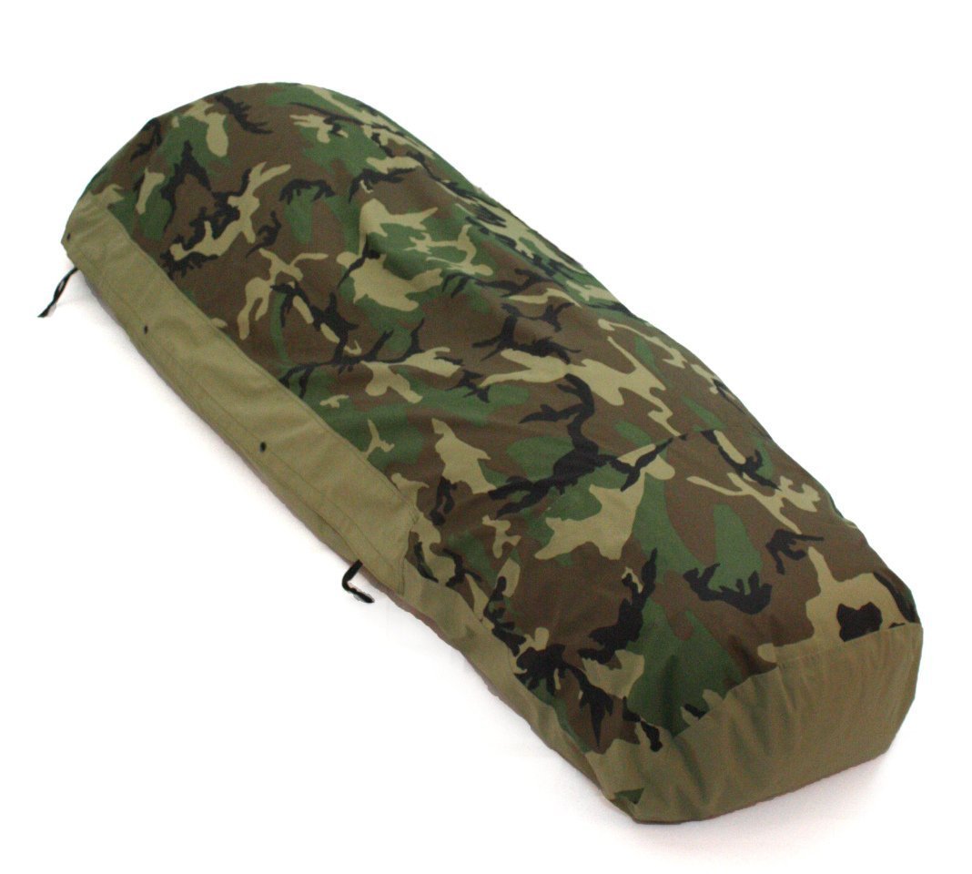 Ammo Can Man Woodland Camouflage Waterproof Bivy Cover